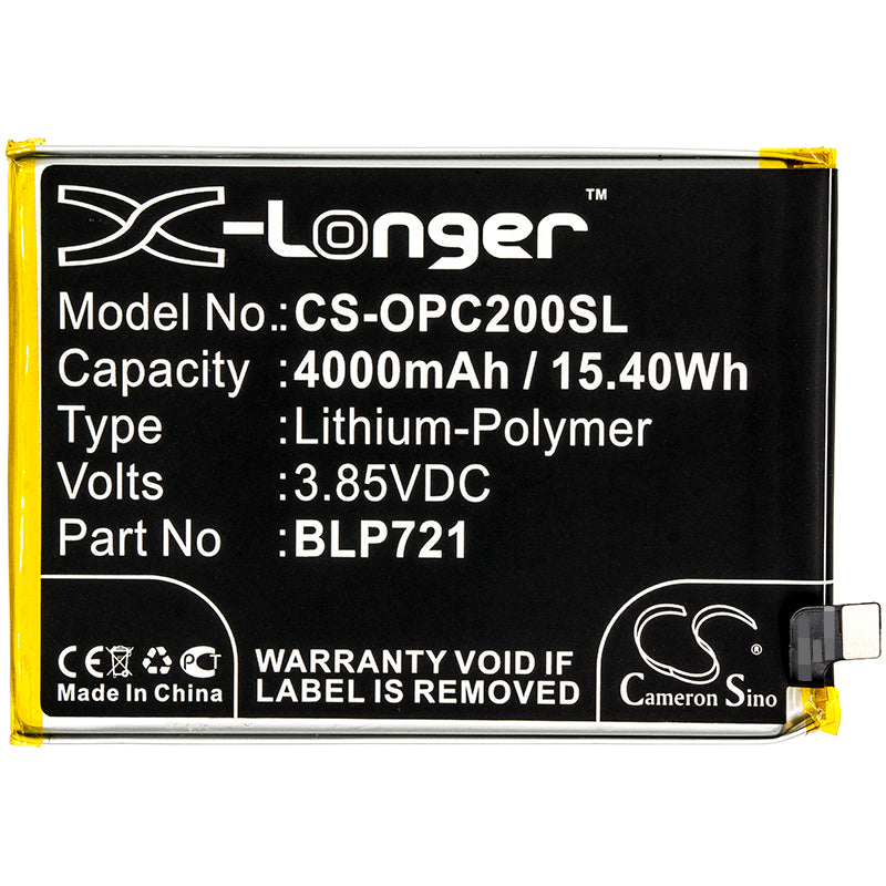 New 4000mAh Battery for OPPO R1941,Realme C2,Realme C2s,RMX1941,RMX194