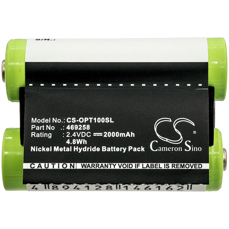 New 2000mAh Battery for Optelec Compact Plus,Compact+; P/N:469258,EP-1