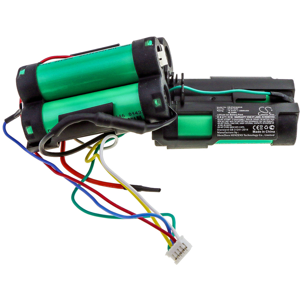 New Replacement 2500mAh Battery for Philips FC6168,FC6169,FC6171,FC640